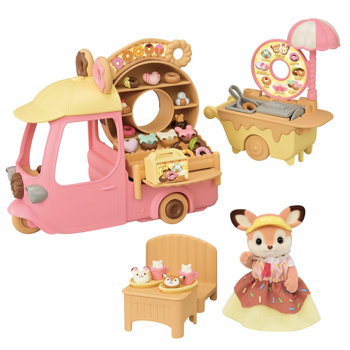 Dip Dip Donuts Wagon by Calico Critters - The Happy Lark