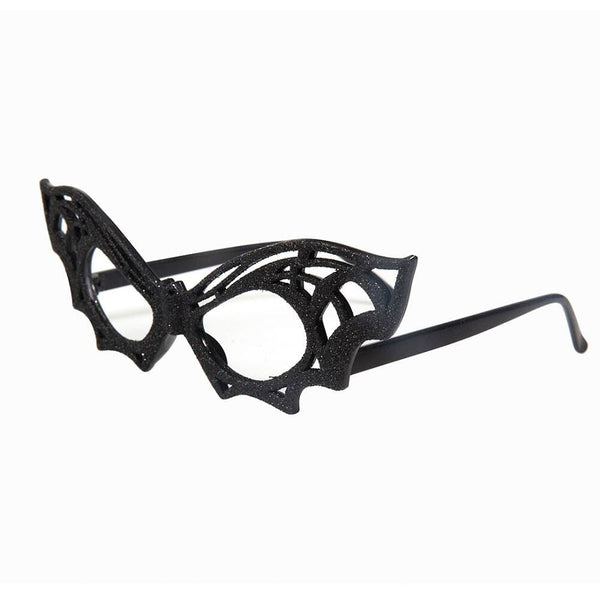 Halloween Bat Glitter Glasses - The Happy Lark