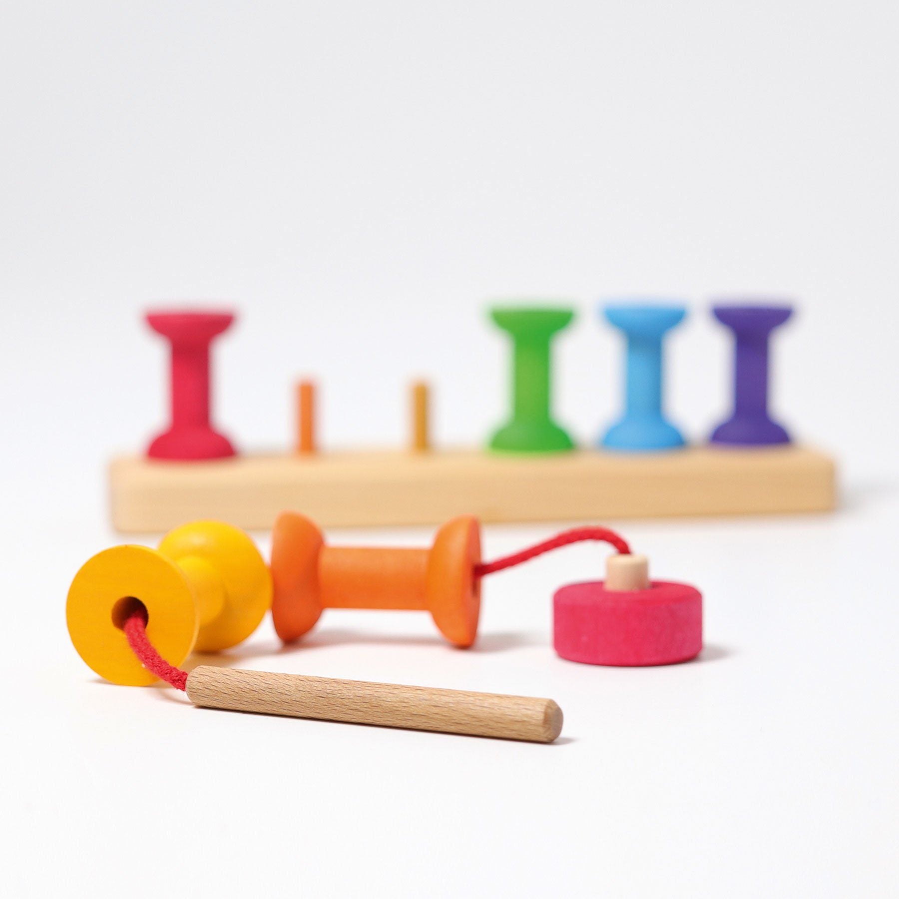 Grimm's Small Bobbins Thread Game - The Happy Lark